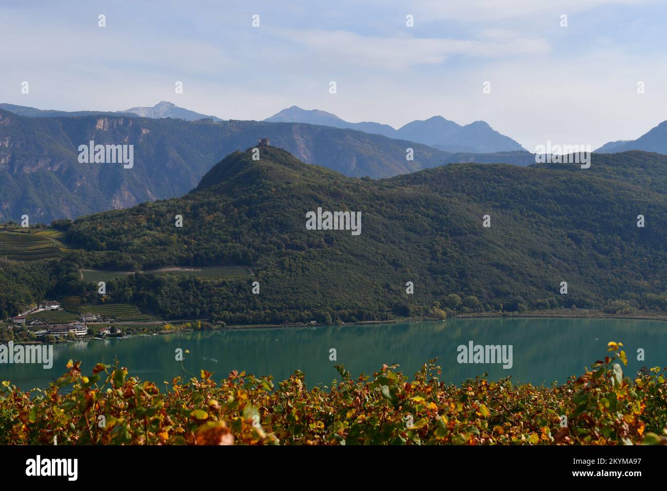 Lago di Caldaro Stock Photo - Alamy