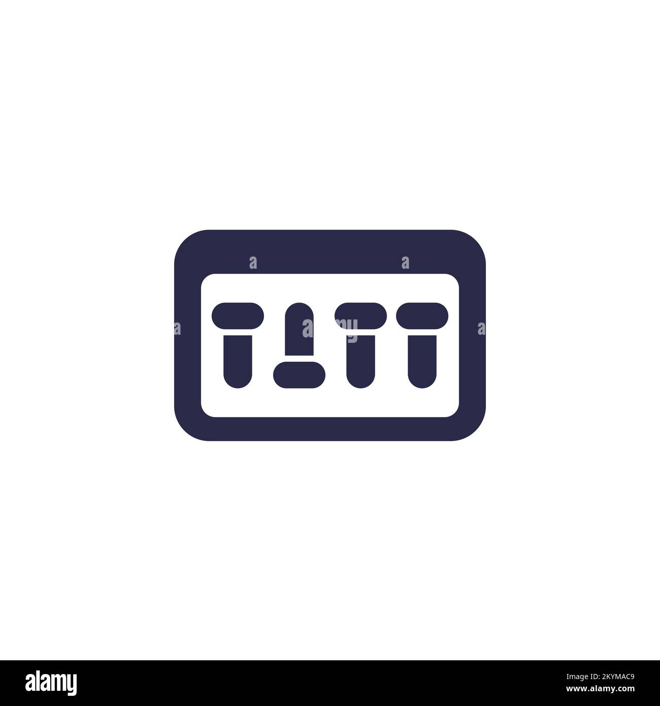 fuse box, switchboard icon on white Stock Vector Image & Art - Alamy