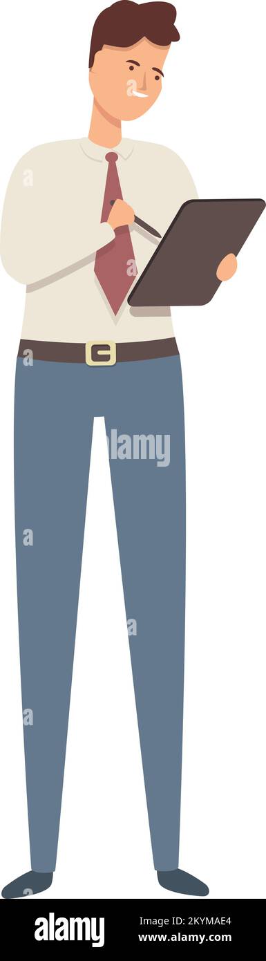 Marketing manager icon cartoon vector. Finance data. Team strategy ...