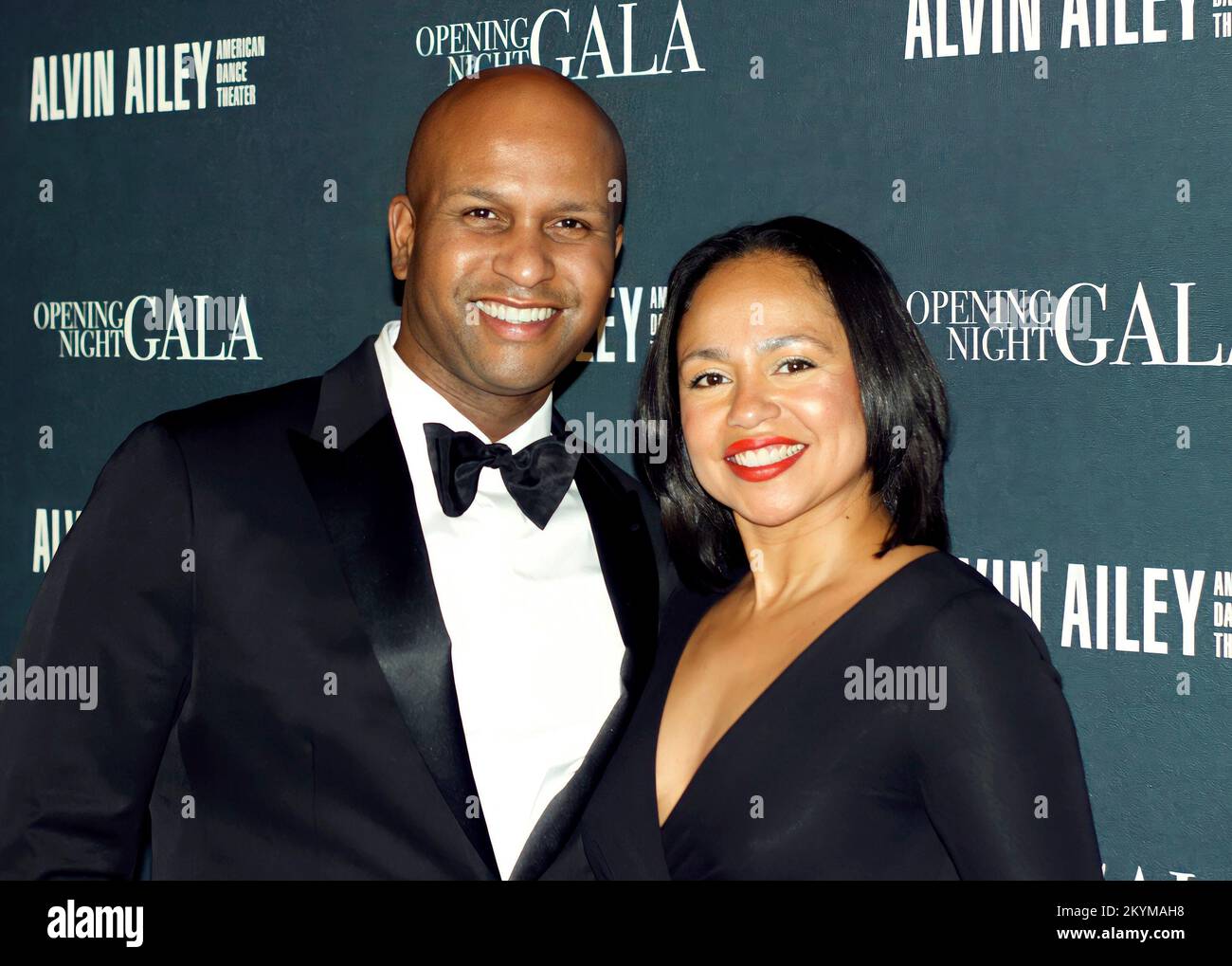 NEW YORK, NY - NOVEMBER 30: Glen Allen Sims and Linda Celeste at the ...