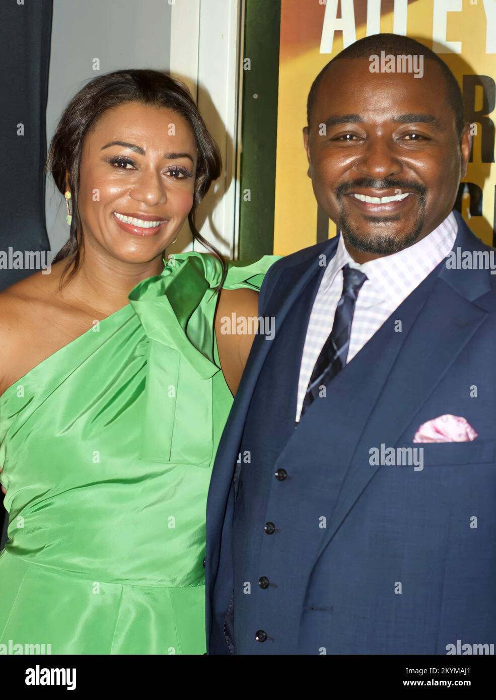 NEW YORK, NY - NOVEMBER 30: Sela Collins and Robert Battle at the Alvin ...