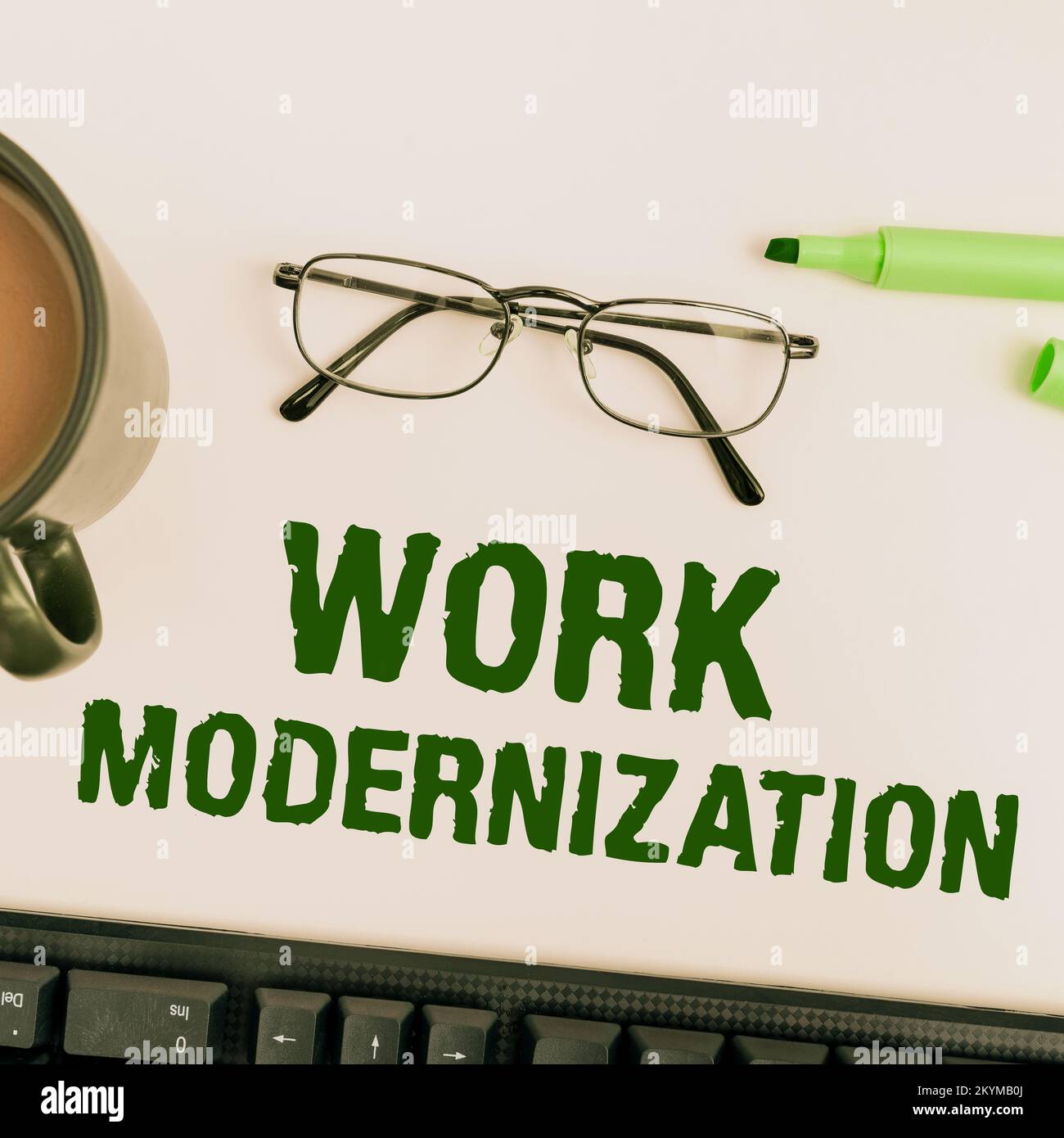 Conceptual display Work Modernization. Word Written on changing product ... Conceptual display Work Modernization. Word Written on changing product ...