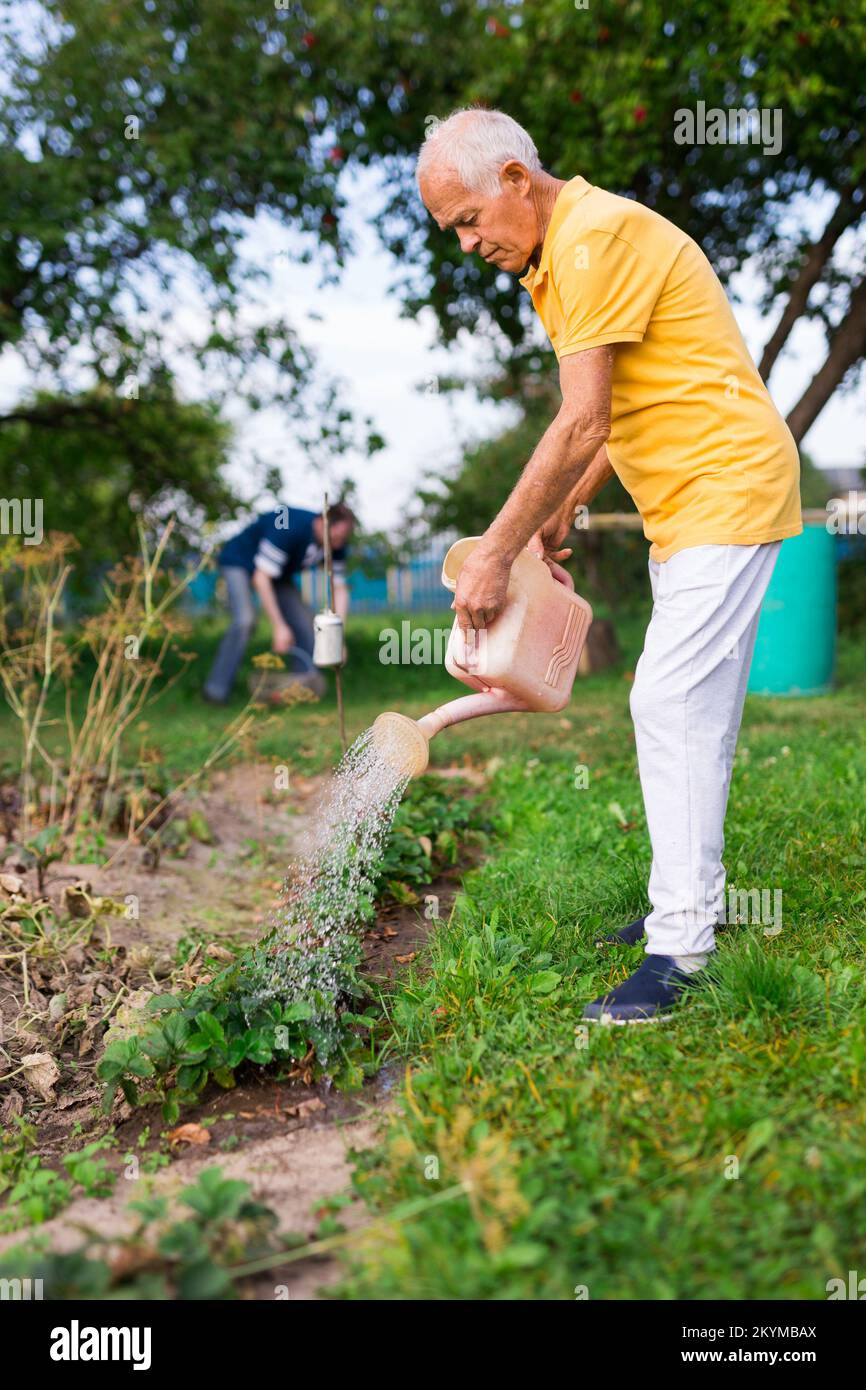 Grandfather mature hi-res stock photography and images - Alamy