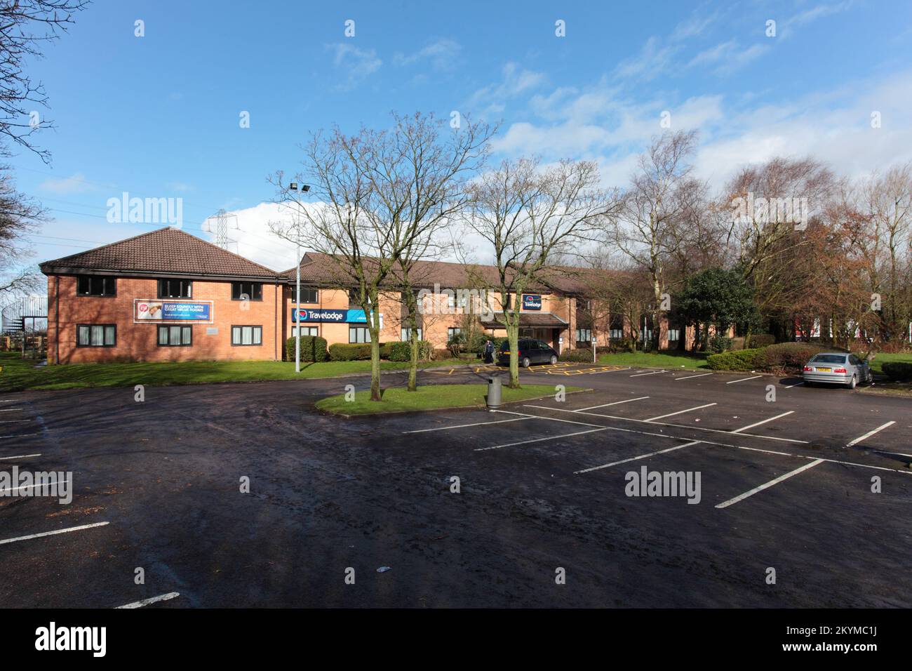 Travelodge & Moto Service Area, M6 Motorway, Northbound J32/33, White ...