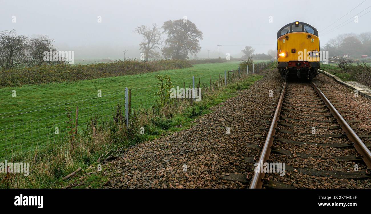 Class 37 Locomotive Stock Photo Alamy