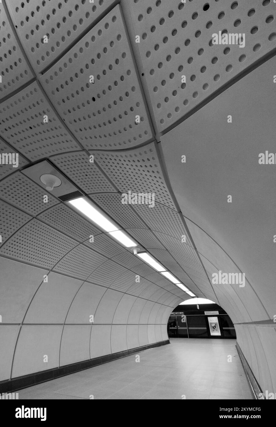 The newly opened Elizabeth Line London underground train station at ...