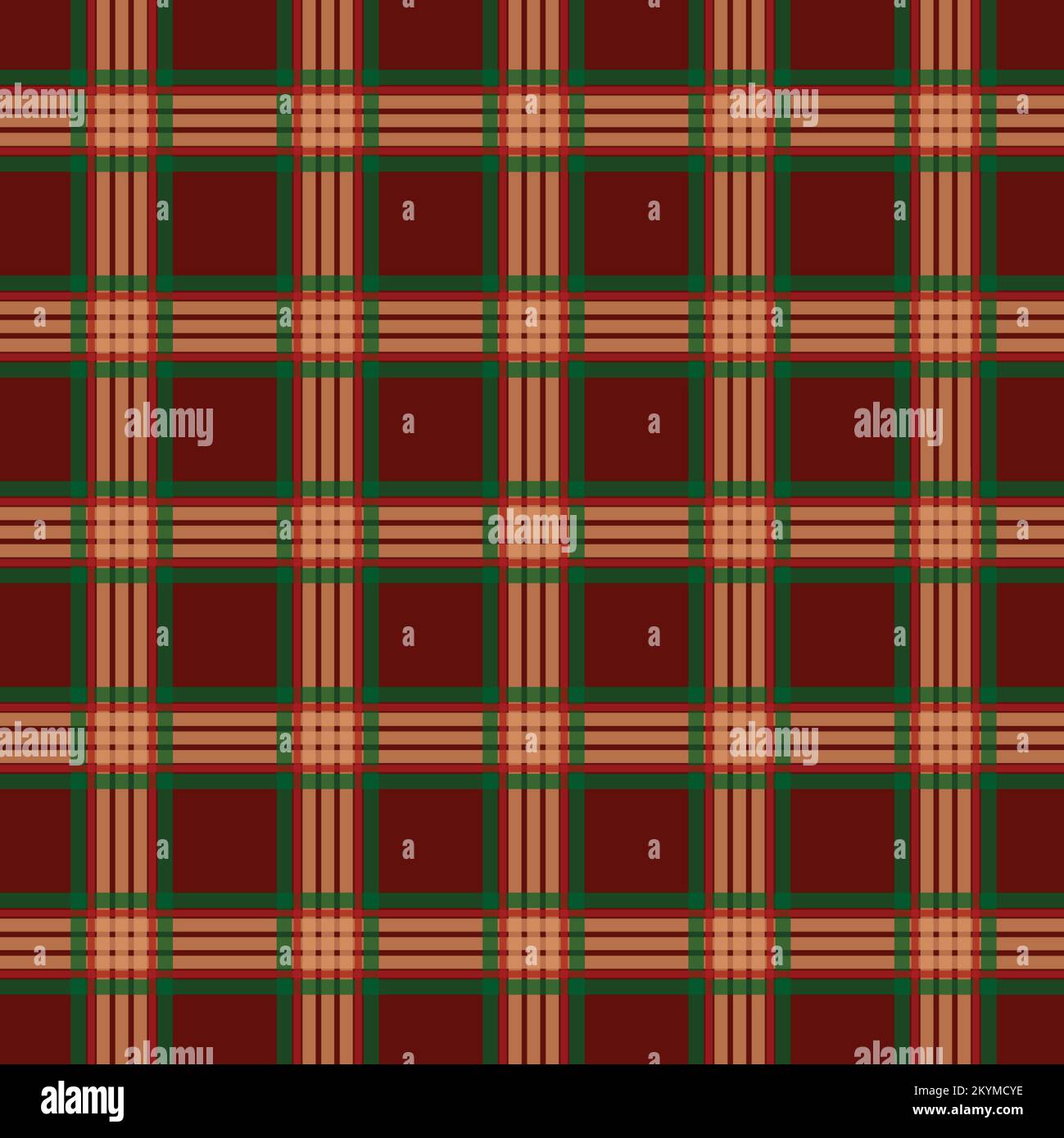 Seamless pattern of scottish tartan plaid, check fabric texture. Flat ...