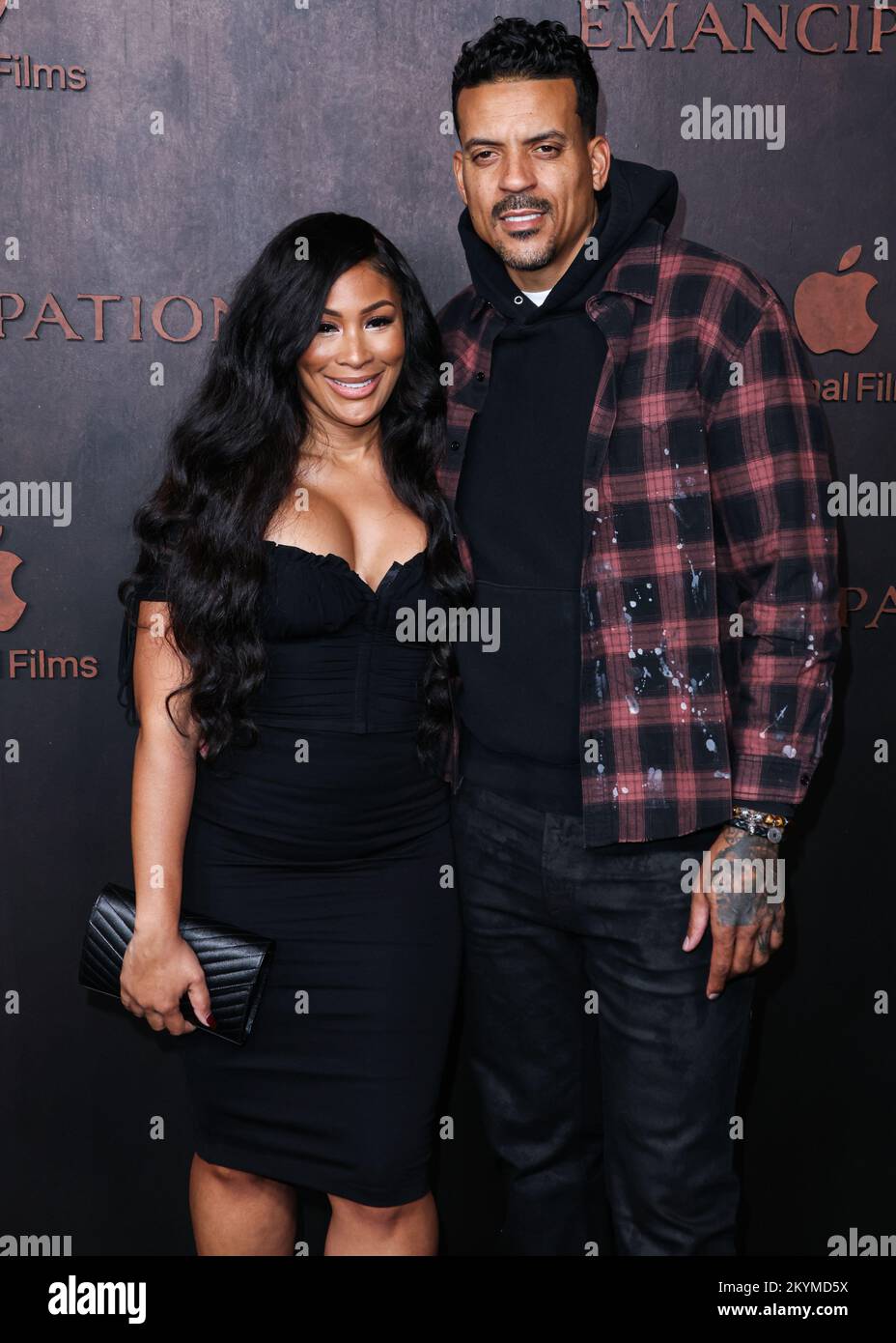 WESTWOOD, LOS ANGELES, CALIFORNIA, USA - NOVEMBER 30: Anansa Sims and ...