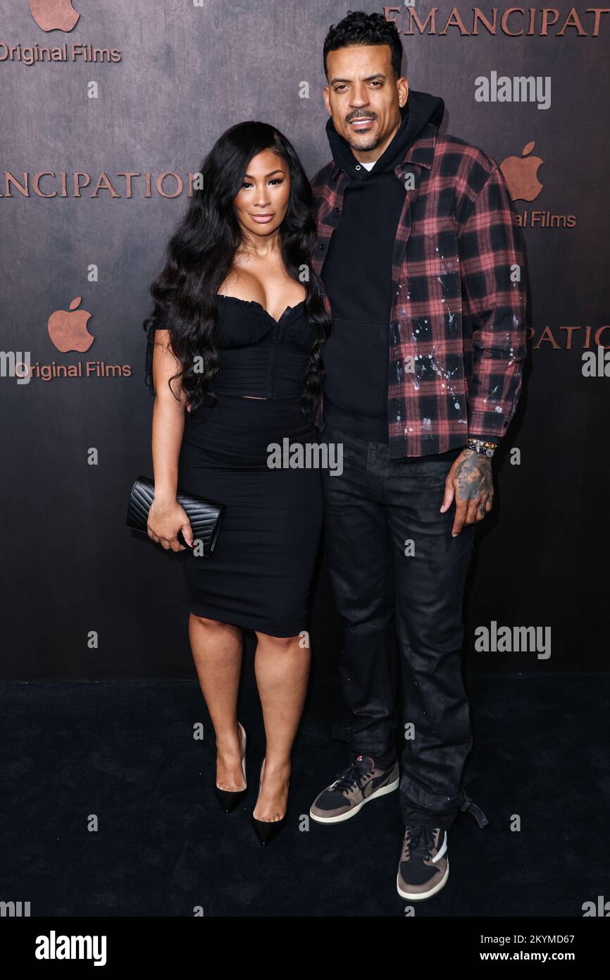 WESTWOOD, LOS ANGELES, CALIFORNIA, USA - NOVEMBER 30: Anansa Sims and ...