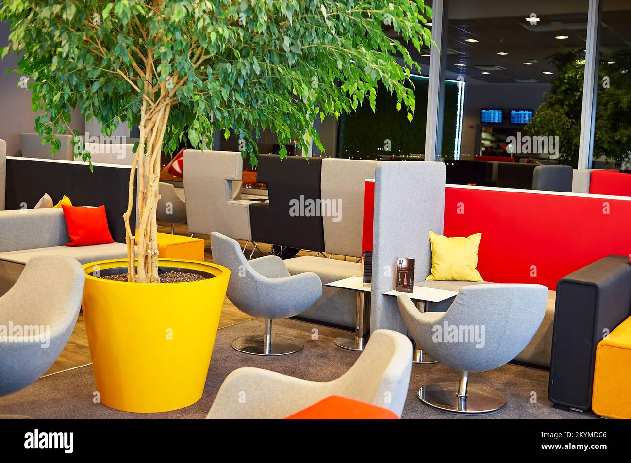 PRAGUE, CZECH REPUBLIC - AUGUST 18, 2015: MasterCard Lounge Prague ...