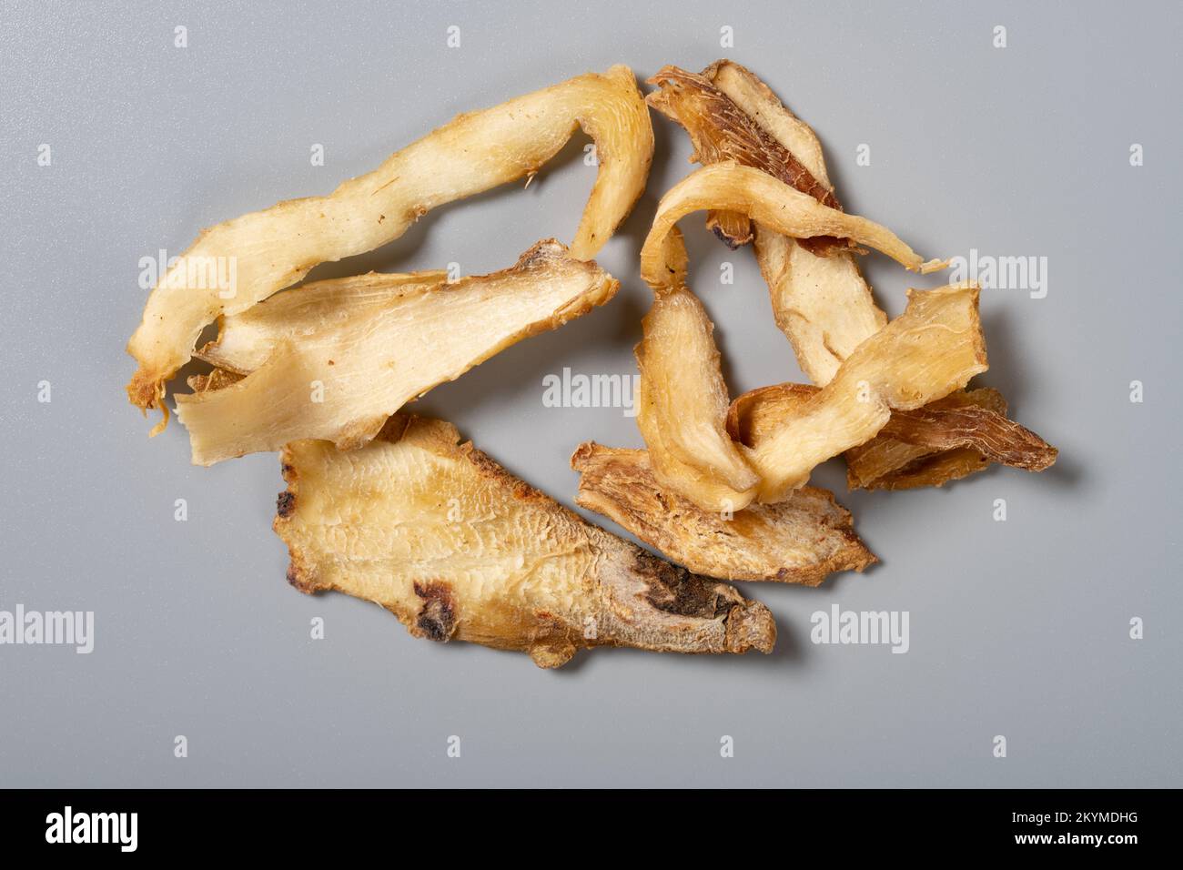 top view herb YuZhu or Polygonati Odorati Rhizoma or Fragrant ...