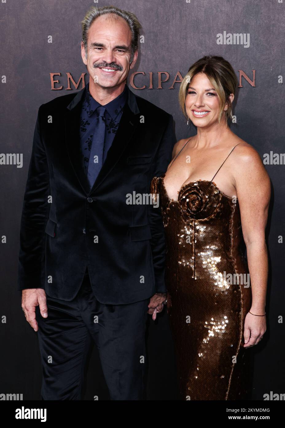 WESTWOOD, LOS ANGELES, CALIFORNIA, USA - NOVEMBER 30: Steven Ogg and ...