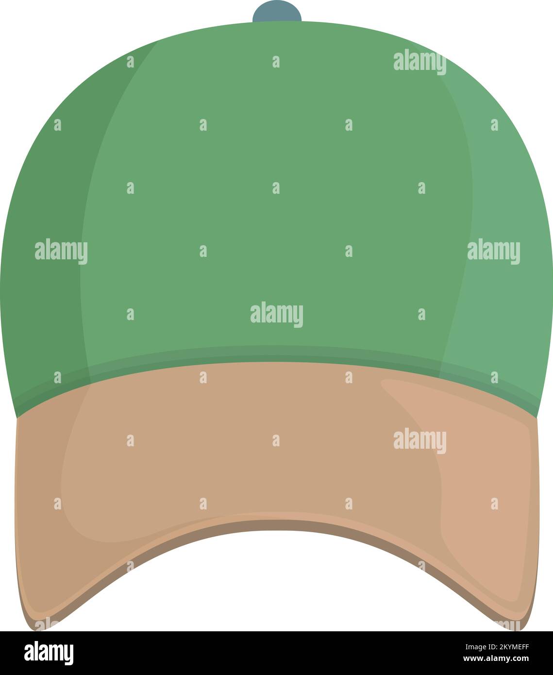 Double color cap icon cartoon vector. Baseball hat. Sport uniform Stock ...