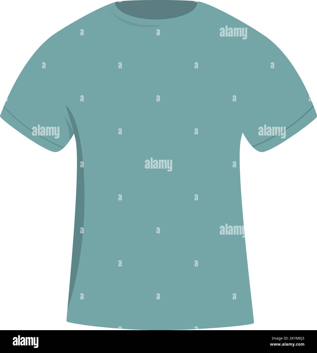 Wear tshirt icon cartoon vector. Sleeve fashion. Body template Stock ...