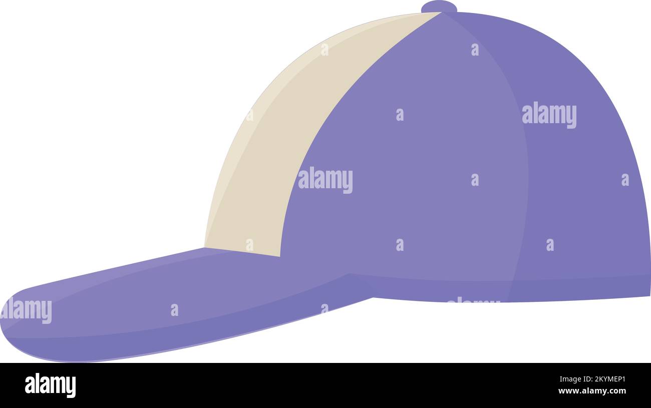 Summer cap icon cartoon vector. Baseball hat. Fashion wear Stock Vector ...