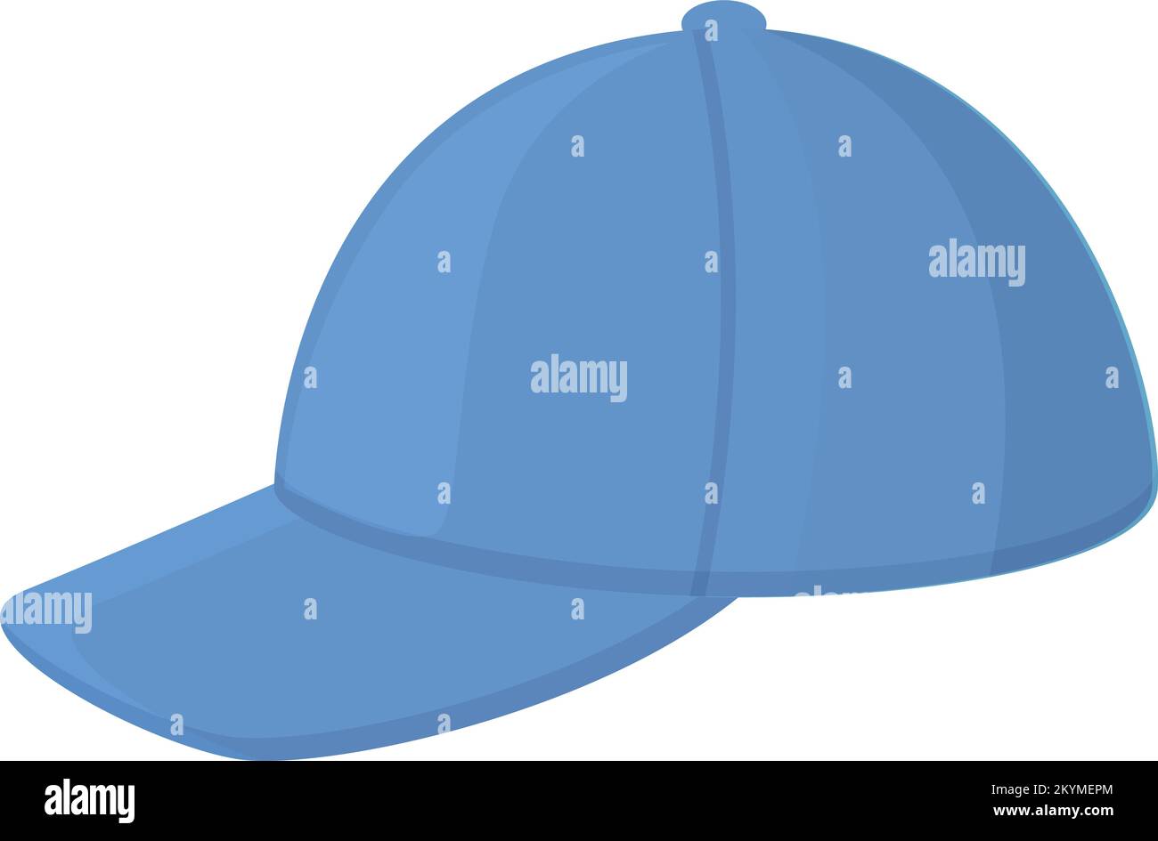 Men fashion cap icon cartoon vector. Baseball hat. Front design Stock ...