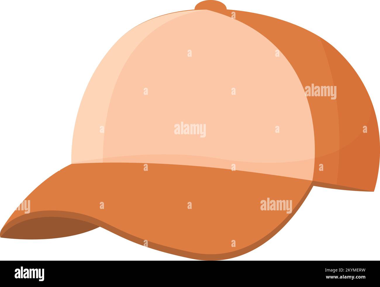 Snap back cap Stock Vector Images - Alamy
