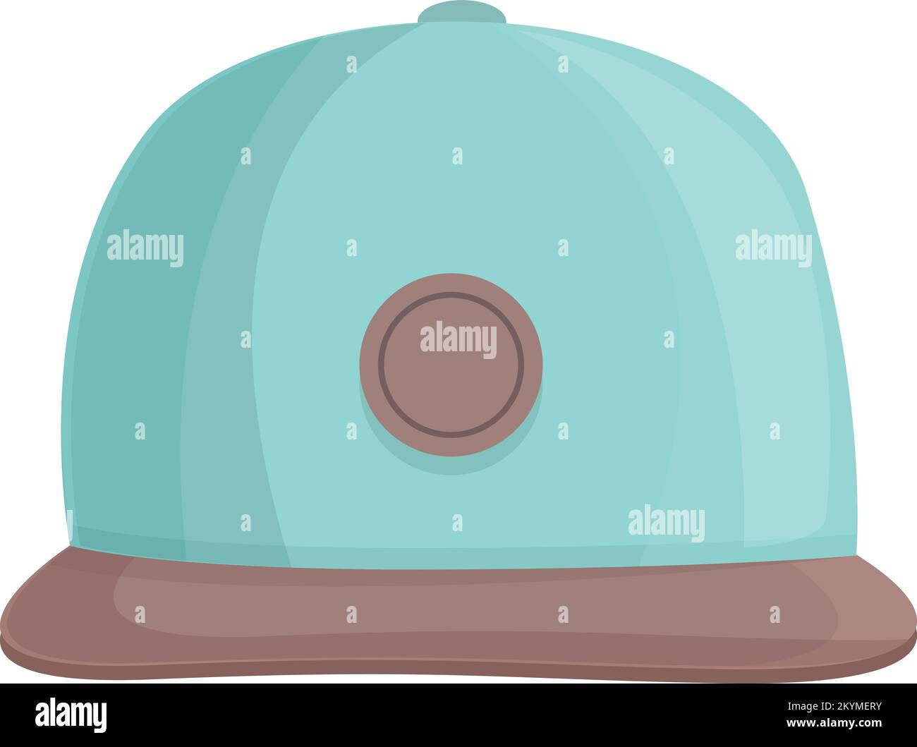 Snap back cap Stock Vector Images - Alamy