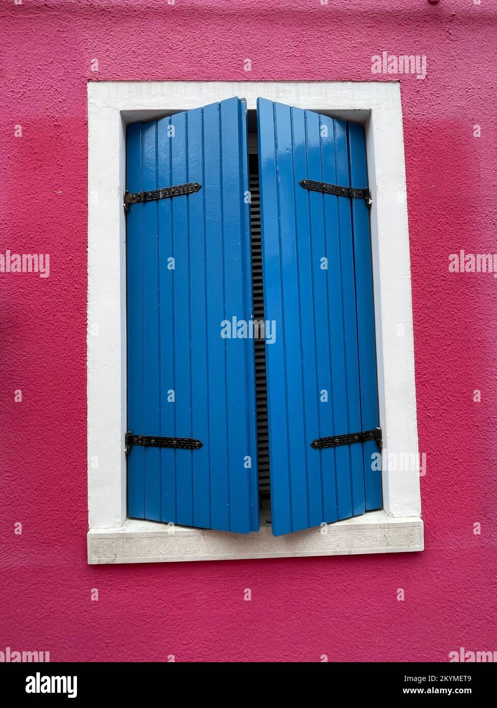 Colourful Window Shutters, Burano Island, Venice, Italy Stock Photo - Alamy