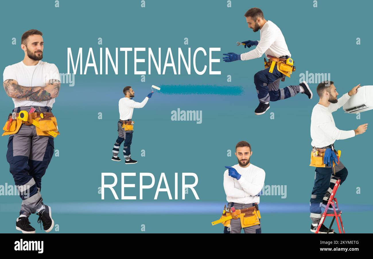 Construction Design Project Renovation Concept Stock Photo - Alamy