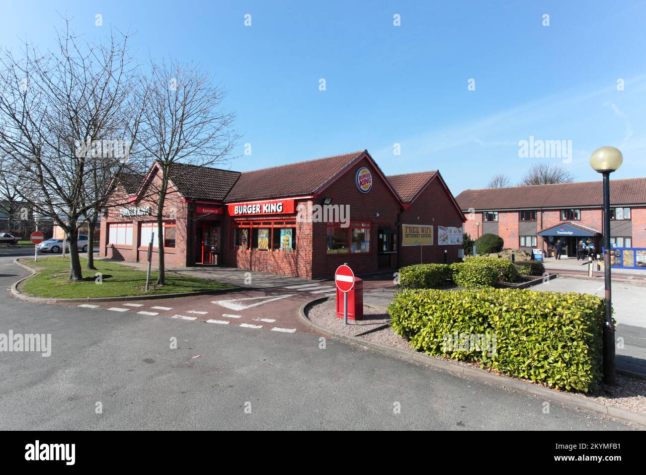 Travelodge & Burger King, B5013, Western Springs Road, Rugeley, WS15 ...