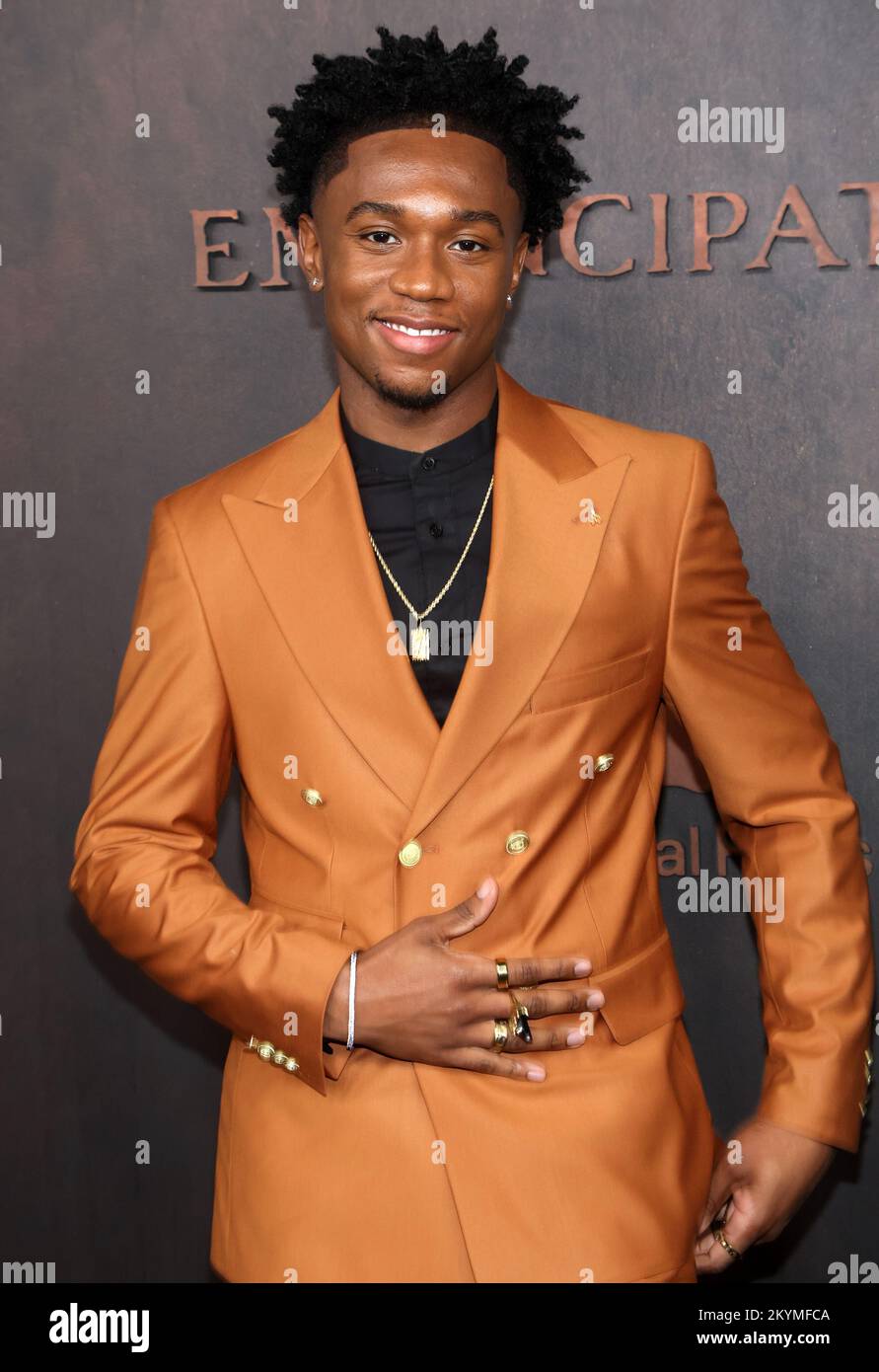 30 November 2022 -Los Angeles, California - Jabbar Lewis. Apple Film ...