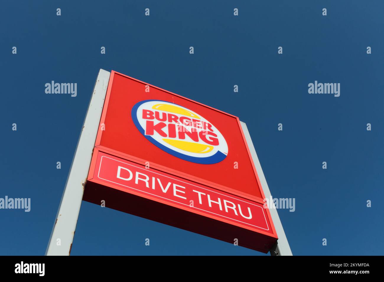 Burger king branding hi-res stock photography and images - Alamy
