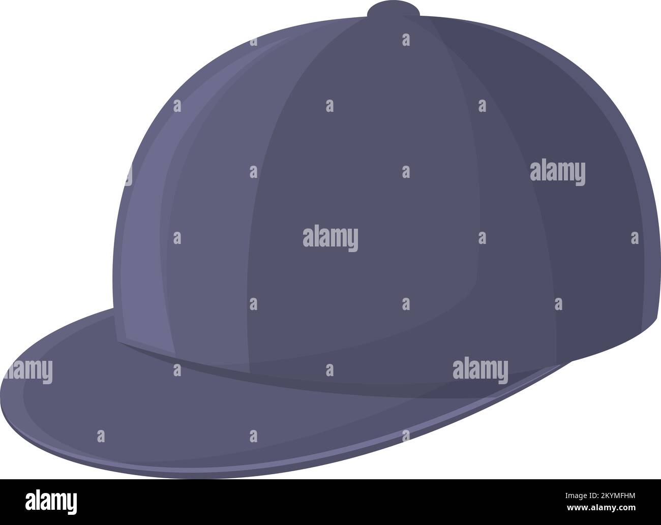 Fashion cap icon cartoon vector. Hat template. Sport uniform Stock ...