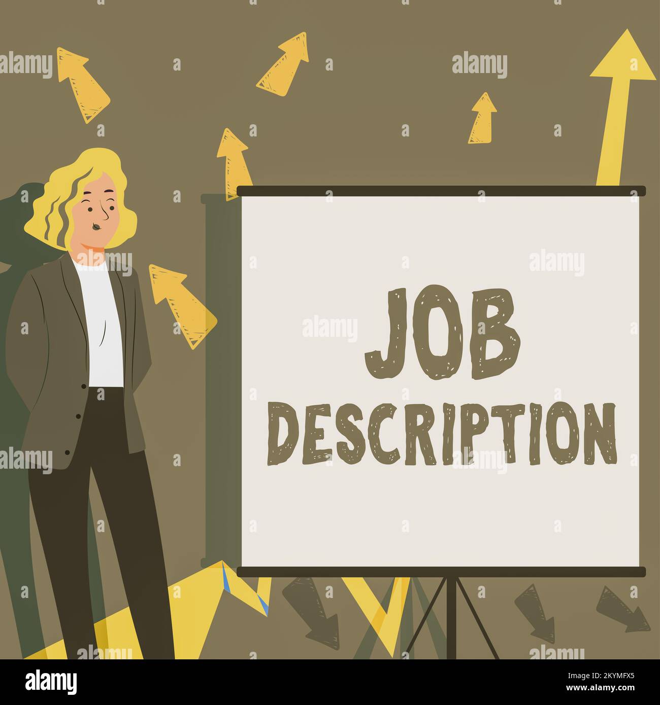 Handwriting text Job Description. Business idea A document that ...