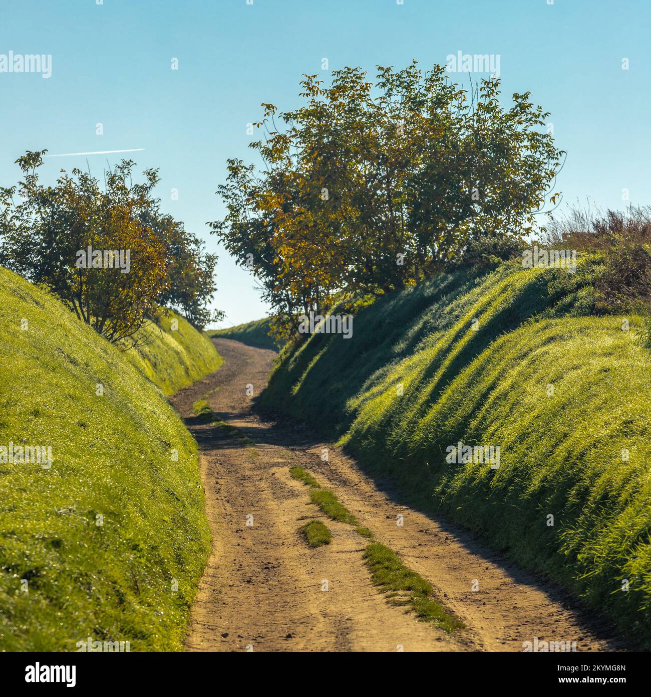 Mud spring hollow road hi-res stock photography and images - Alamy