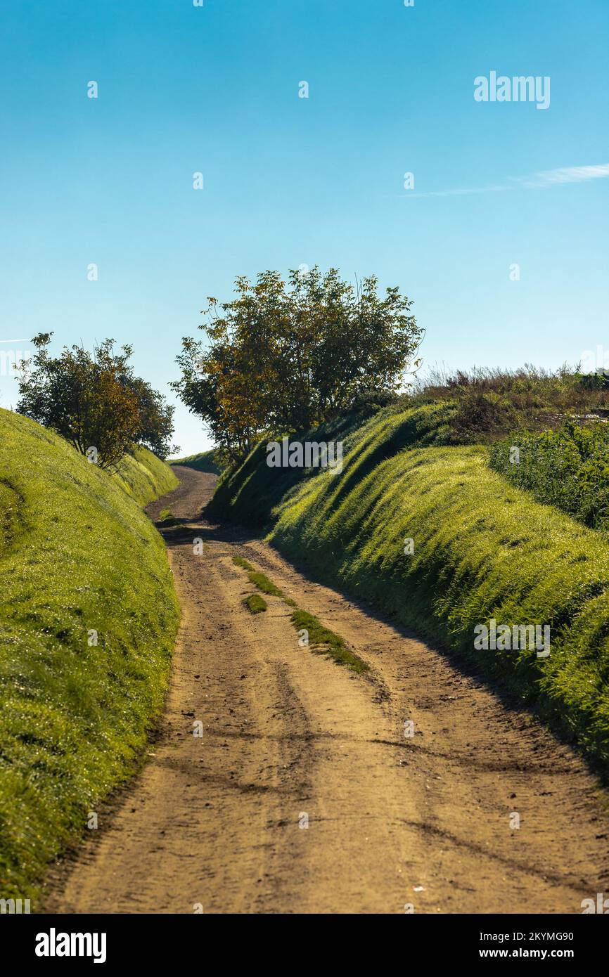 Mud spring hollow road hi-res stock photography and images - Alamy