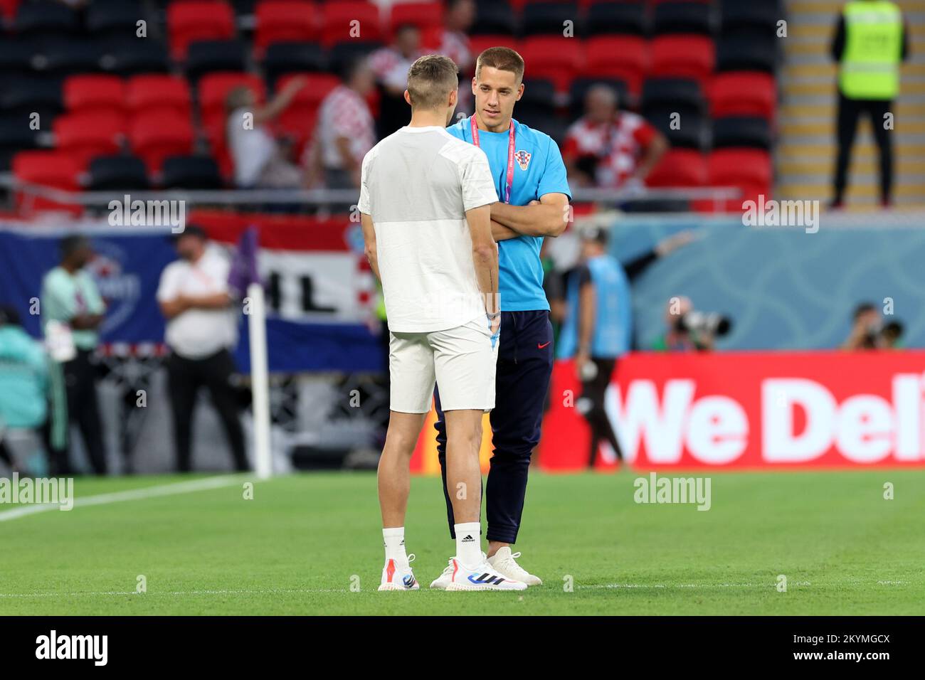 Al Rayyan, Qatar. 01st Dec, 2022. Mario Pasalic of Croatiaon the pitch ...