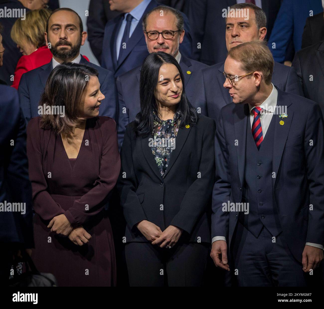 Family Photo With Annalena Baerbock Buendnis 90 Die Gruenen Federal