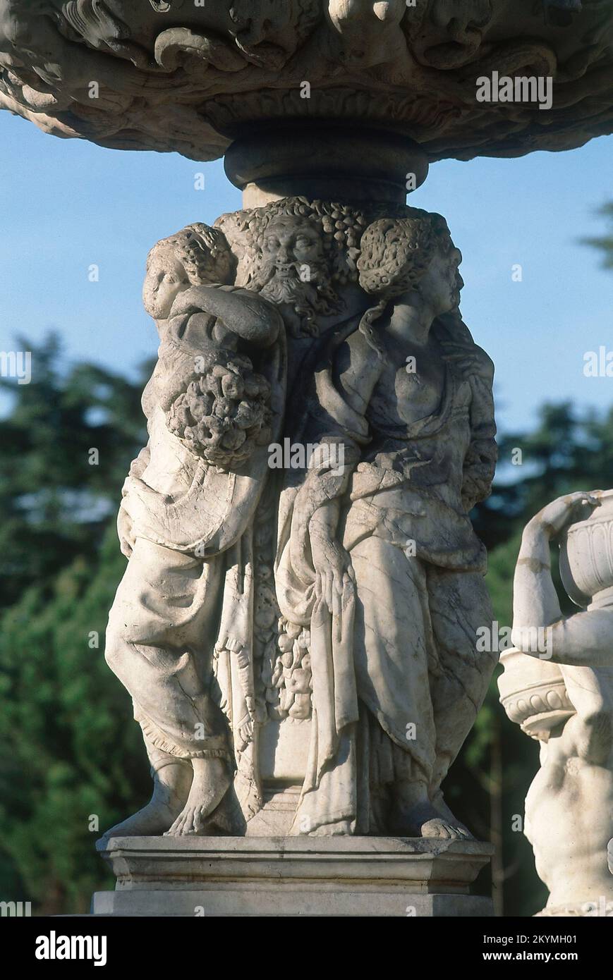 FUENTE DE LOS TRITONES - S XVII - FUENTE BARROCA SITUADA EN LOS ...