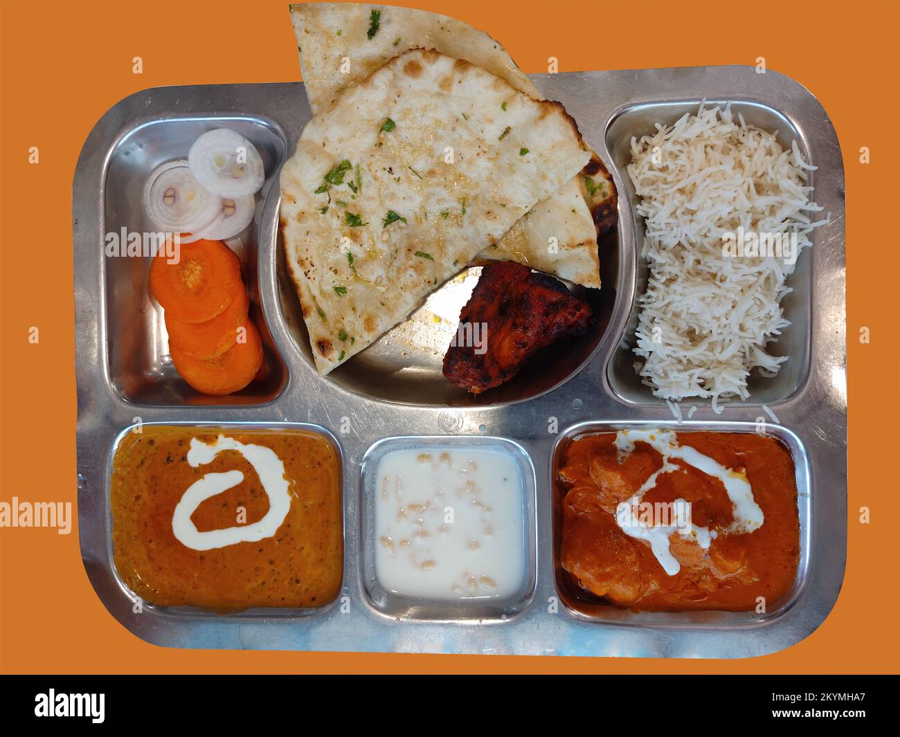 Indian thali set hi-res stock photography and images - Alamy