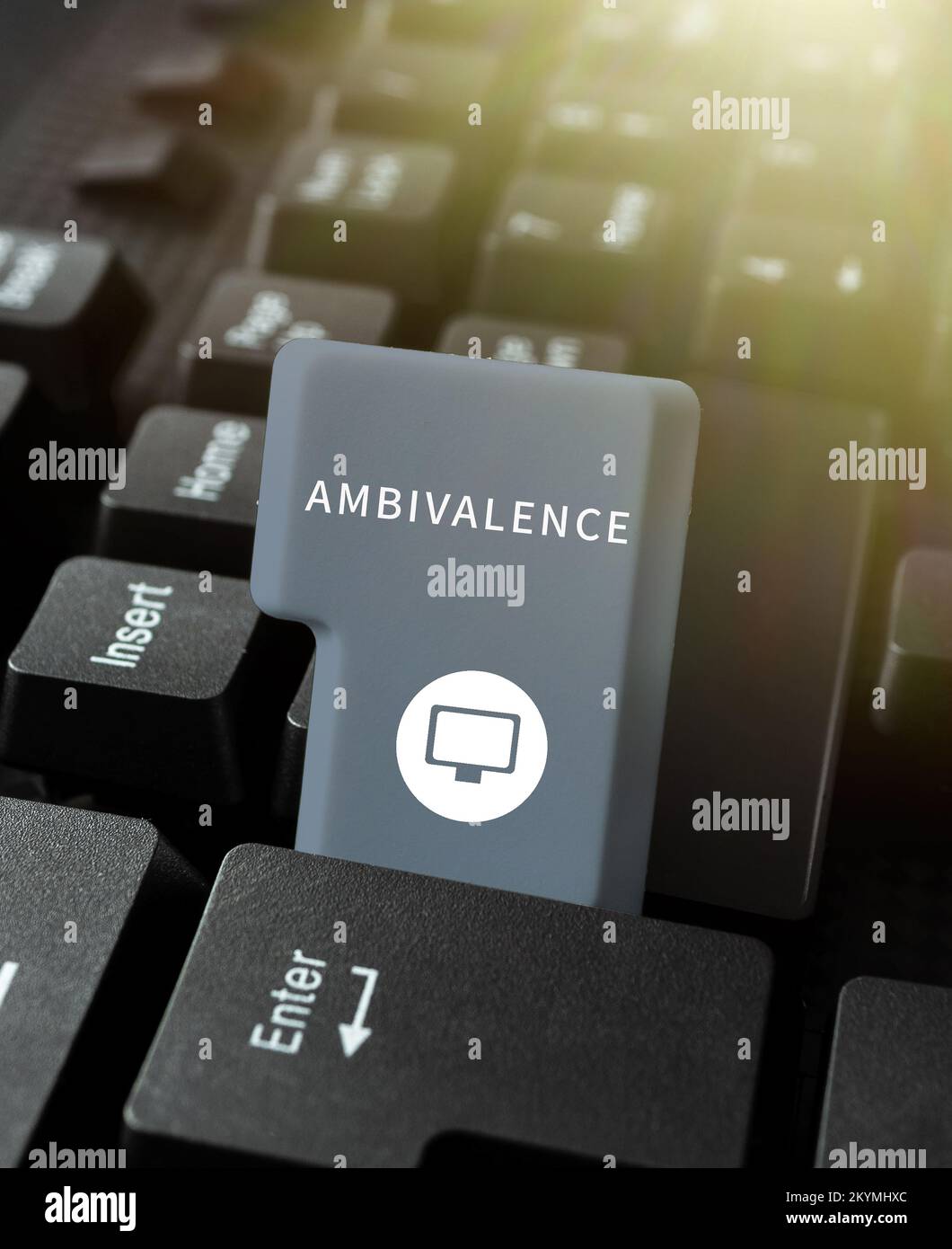 Inspiration showing sign Ambivalence. Business concept attitudes or ...