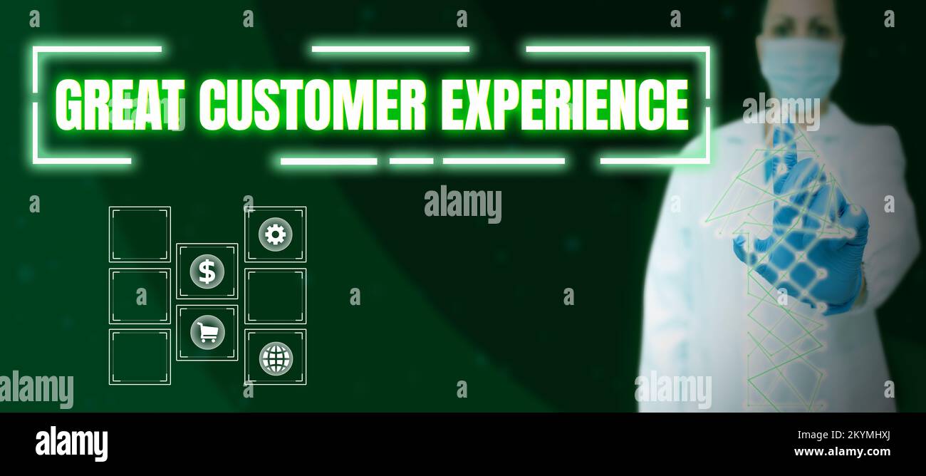 Conceptual display Great Customer Experience. Business overview ... Conceptual display Great Customer Experience. Business overview ...