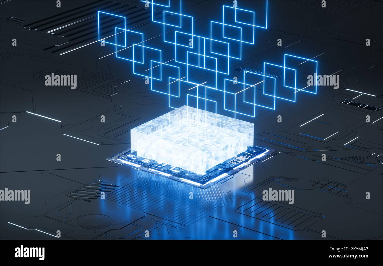 Electronic chips and circuit boards, Science and technology materials ...