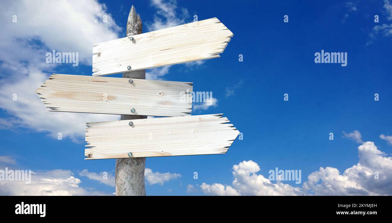 Three directional arrows hi-res stock photography and images - Alamy