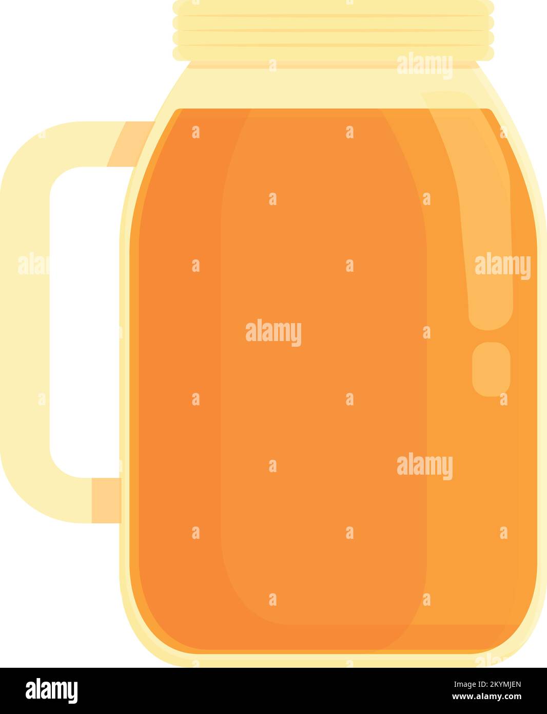 Diet element icon cartoon vector. Carrot juice. Orange fruit Stock ...