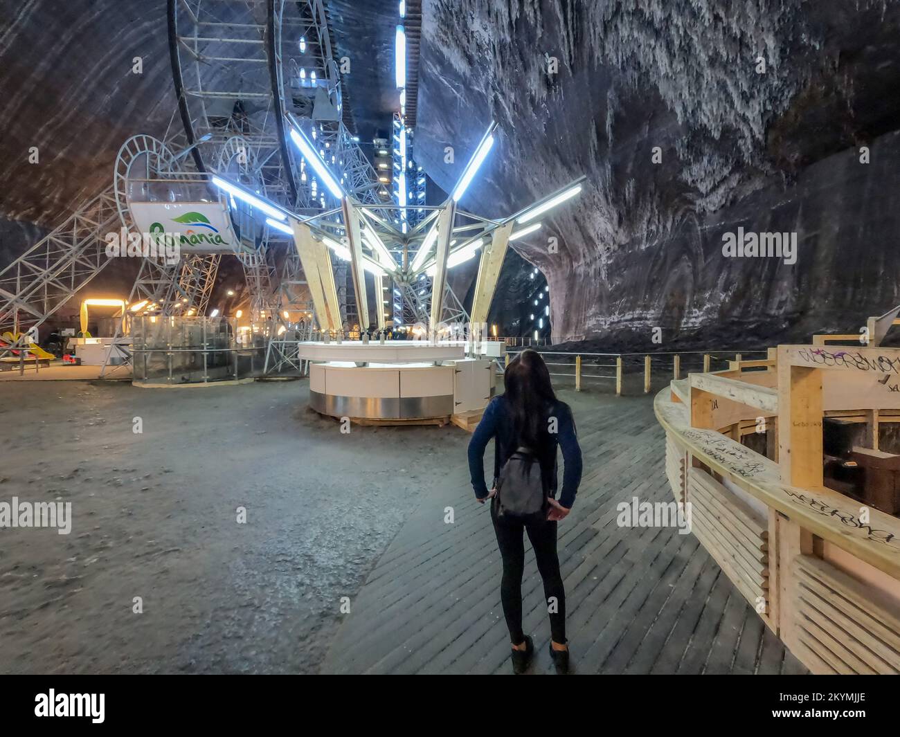 Turda salt mine tourism hi-res stock photography and images - Alamy