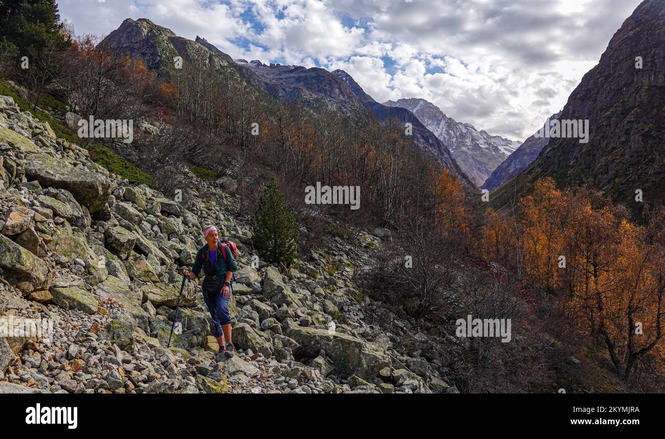 Natural and rocky narrow valley hi-res stock photography and images - Alamy