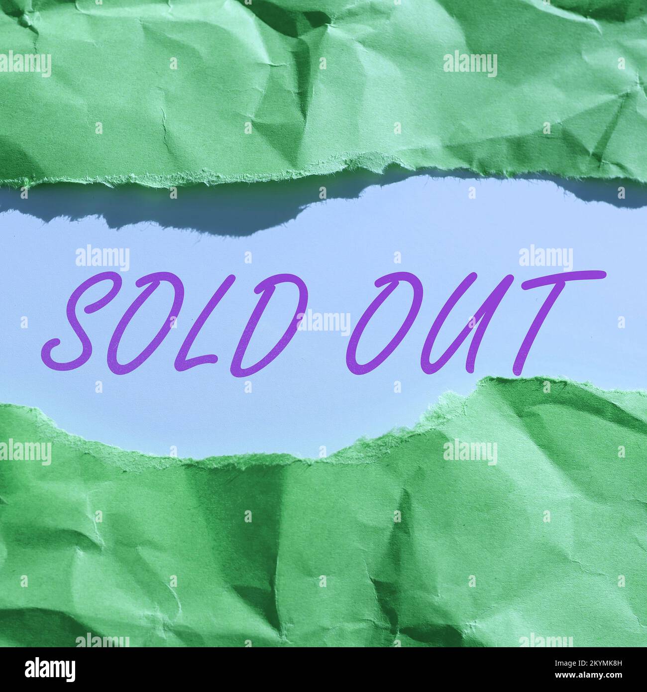 Inspiration showing sign Sold Out. Conceptual photo Not available ...