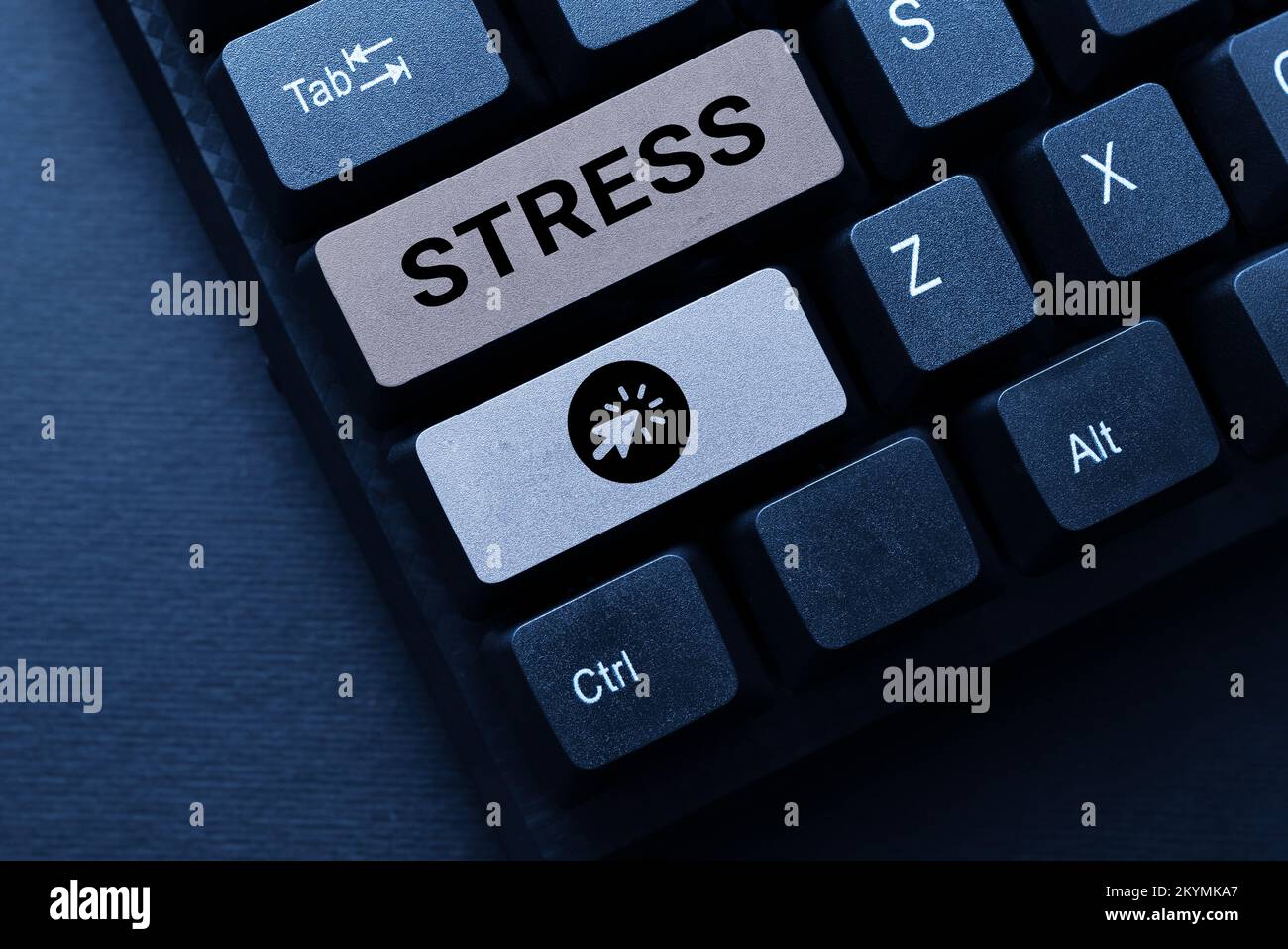 Text showing inspiration Stress. Conceptual photo a physical chemical ...