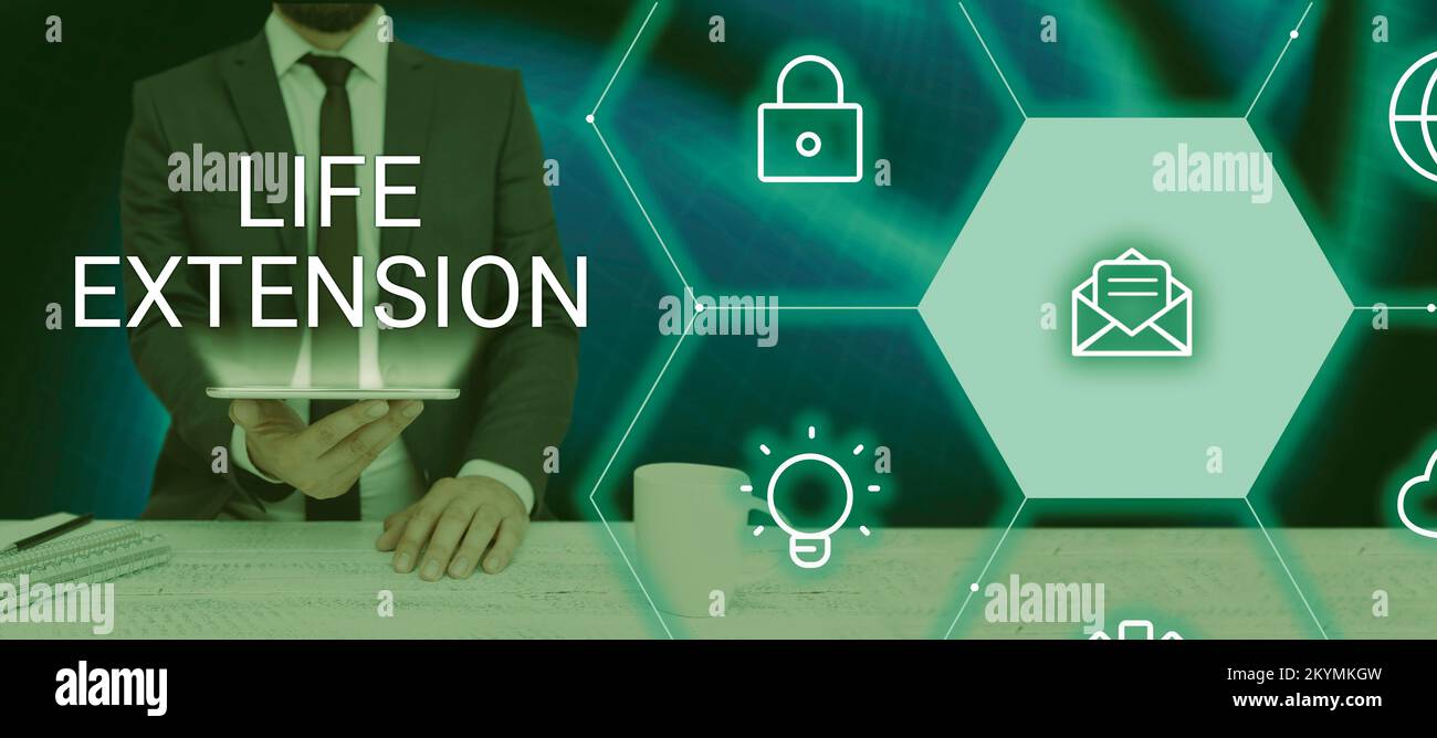 Conceptual display Life Extension. Business overview able to continue ... Conceptual display Life Extension. Business overview able to continue ...