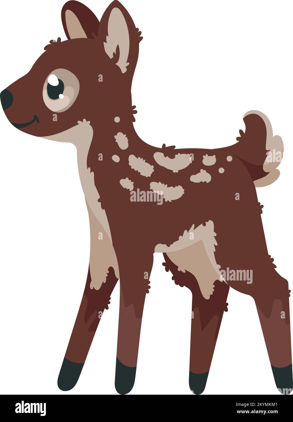 cute deer baby Stock Vector Image & Art - Alamy