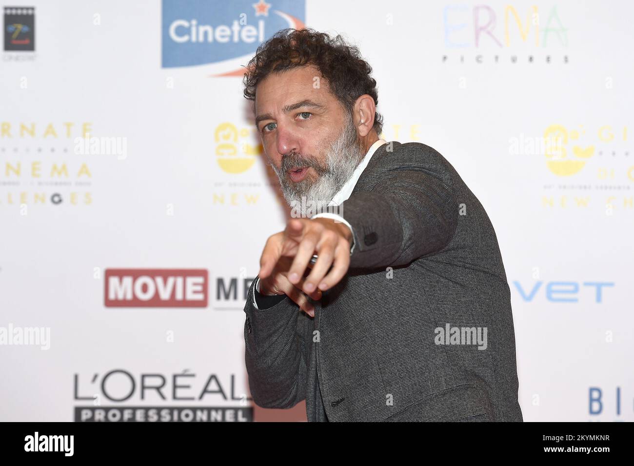 Christian Marazziti actor attends a photocall during the 45th Giornate ...
