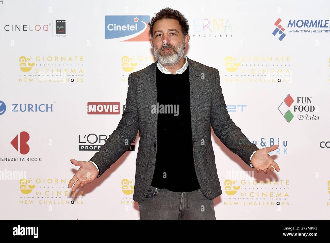 Christian Marazziti actor attends a photocall during the 45th Giornate ...