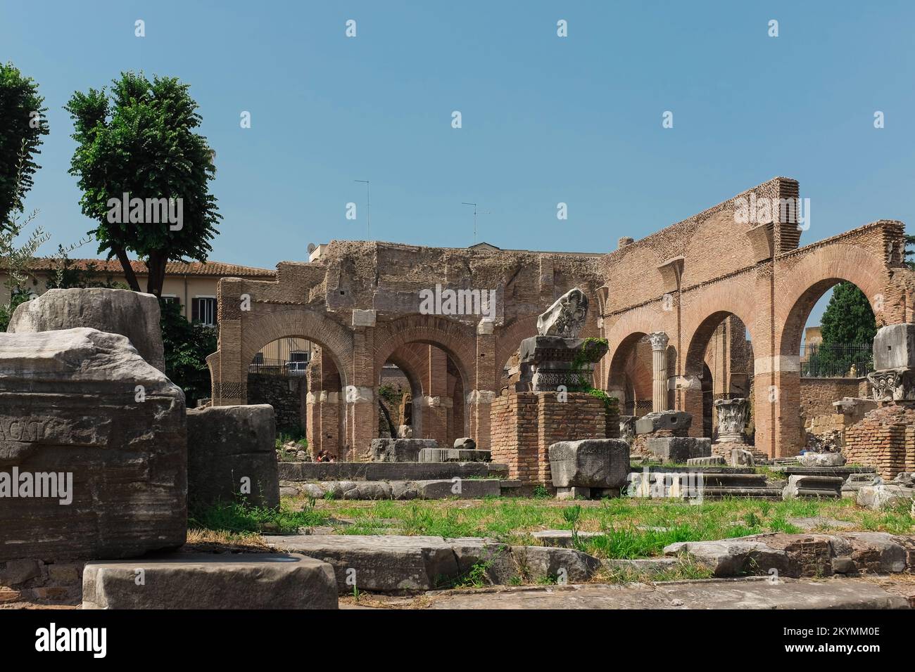 Rome, Italy - Roman Forum ruins. Heart of Ancient Rome. Roman Empire ...