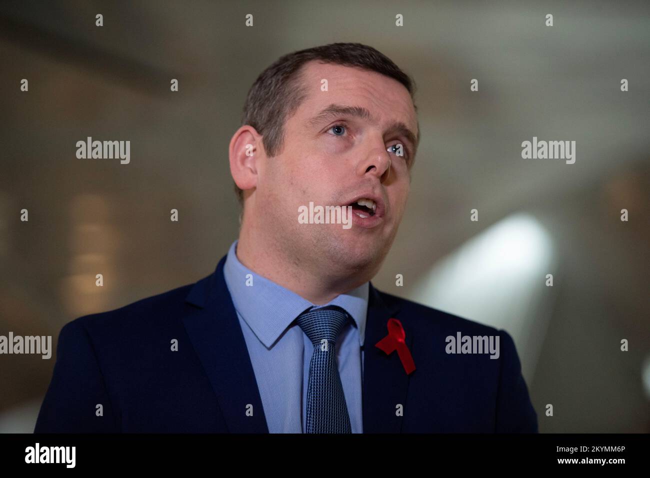Edinburgh, Scotland, UK. 1st Dec, 2022. PICTURED: Douglas Ross MP MSP ...